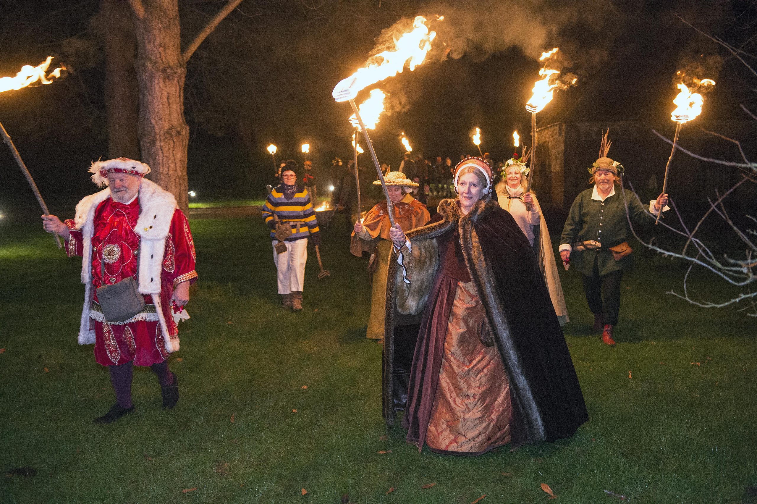 Traditional Tudor Wassail returns to Michelham Priory - Sussex Past